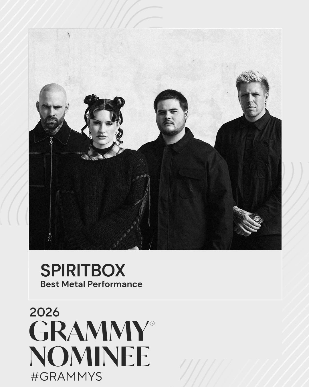 SPIRITBOX EARN THIRD CONSECUTIVE GRAMMY NOMINATION FOR BEST METAL PERF ...